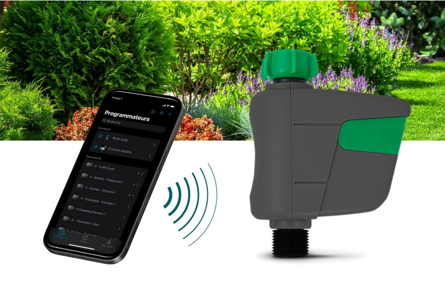 Programmateur nez de robinet Bluetooth - Arrosage Intelligent